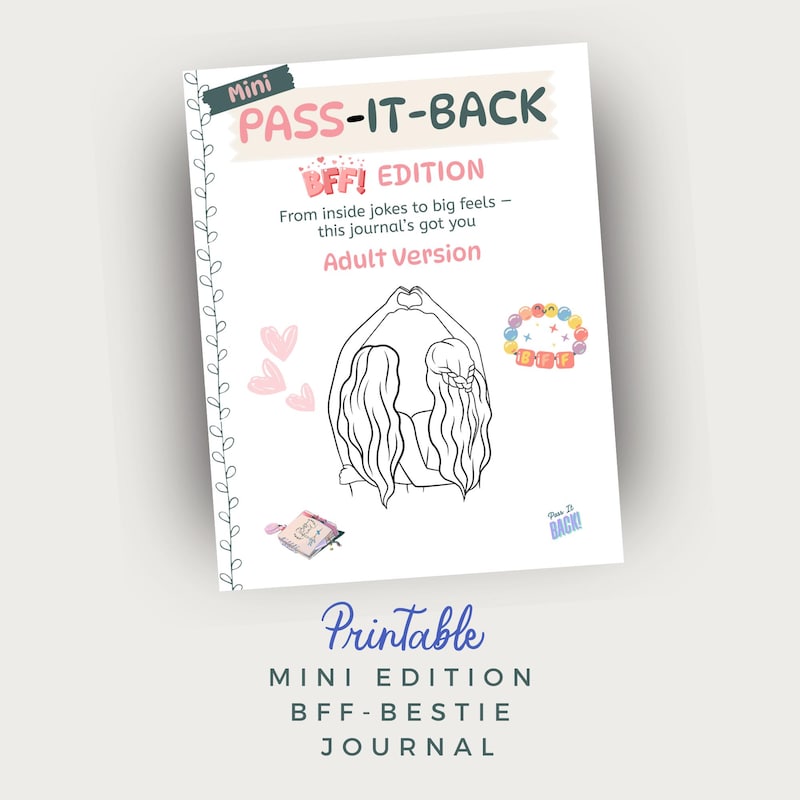 Best Friend Journal - Etsy