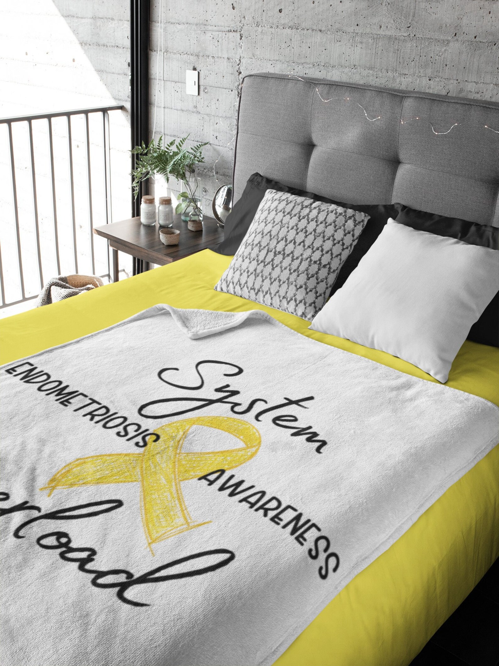 Endometriosis Blanket, Warrior Surgery Blanket, Flare Day Chronic ...