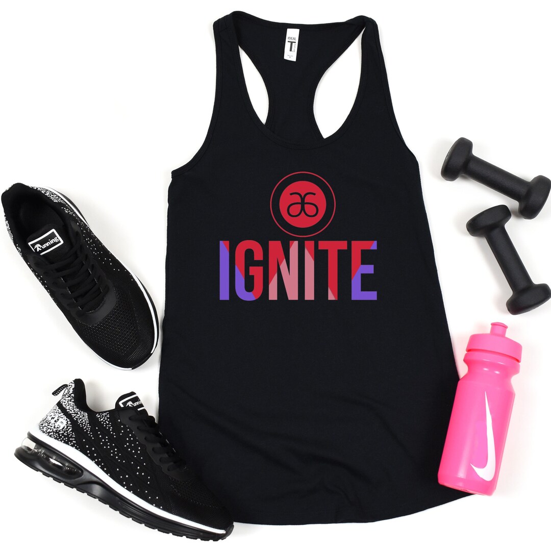 Arbonne Ignite Racerback Tank, 2023 Empower Gear, ENVP Tank Top ...