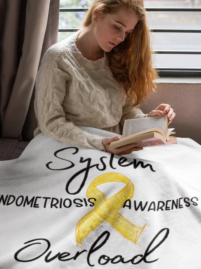 Endometriosis Blanket Warrior Surgery Blanket Flare Day - Etsy
