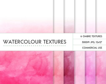 Ombre Watercolor - Etsy