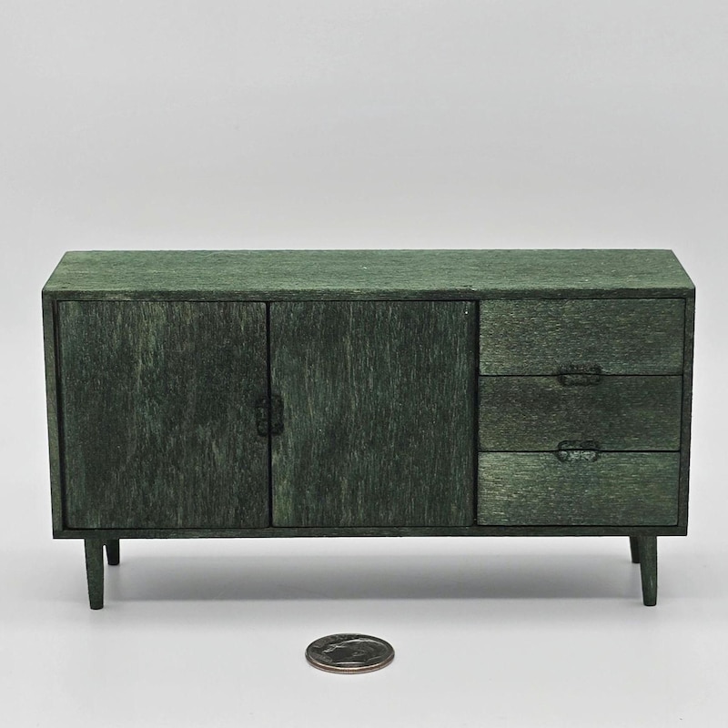 Mid Century Storage Hutch - Etsy