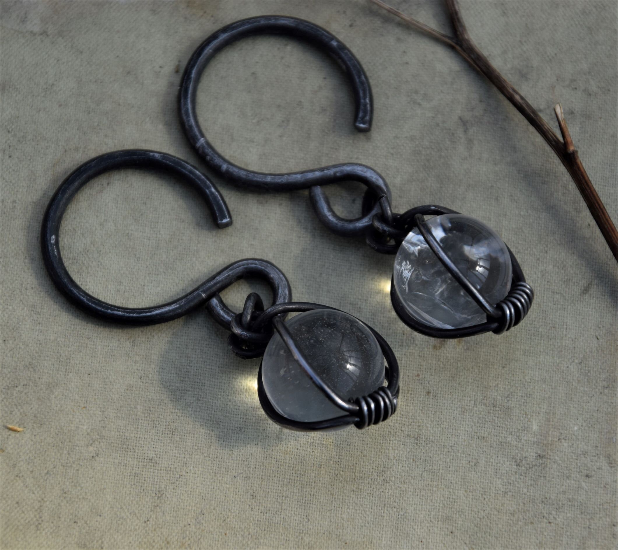 Quartz Oracle Ear Weights