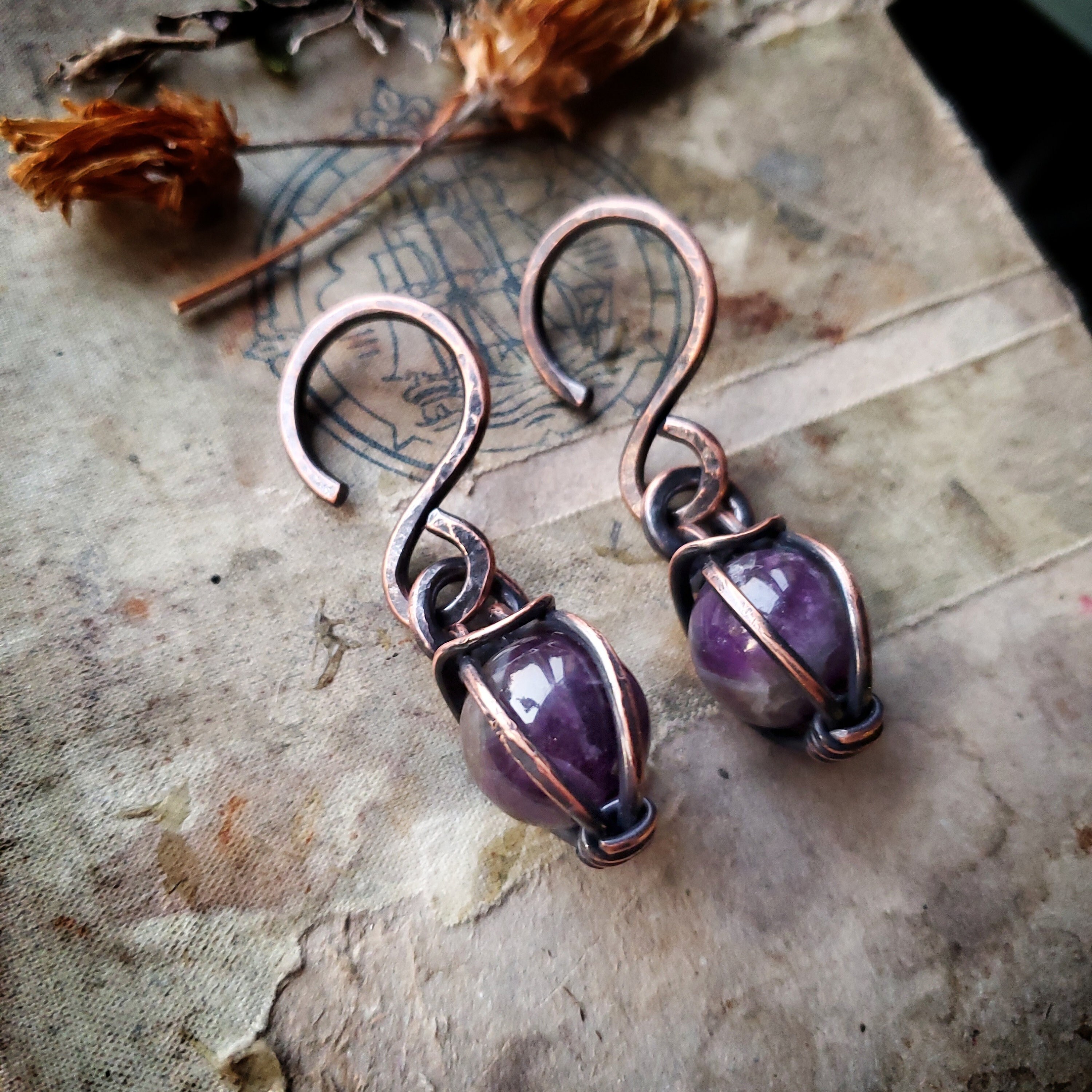 Amethyst Oracle 8g Ear Weights