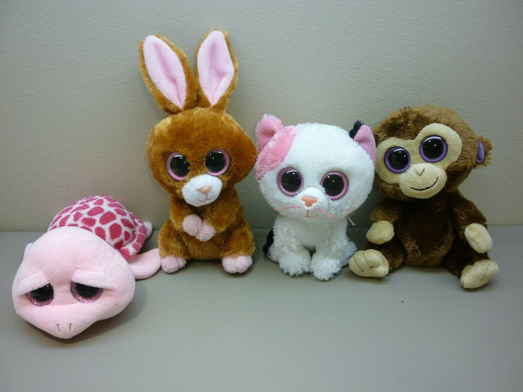 TY Beanie Boos 6 Bean Plush 4 PCS Shelby Hopson Muffin - Etsy