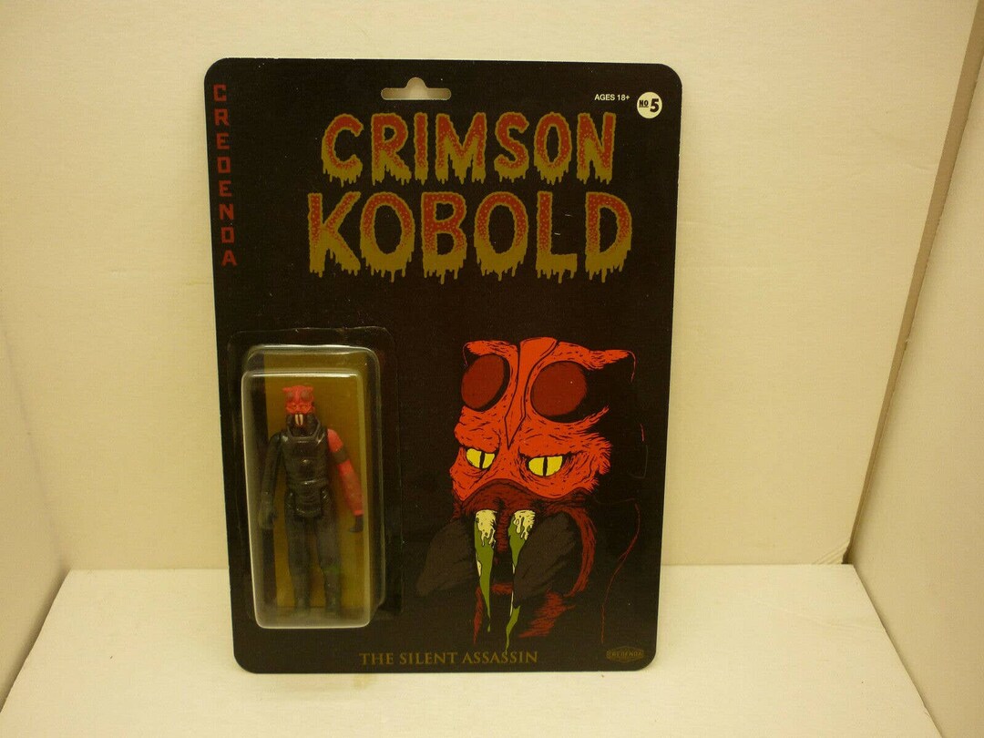 CRIMSON KOBOLD Credenda Studios Bootleg Resin Action Figure - Etsy