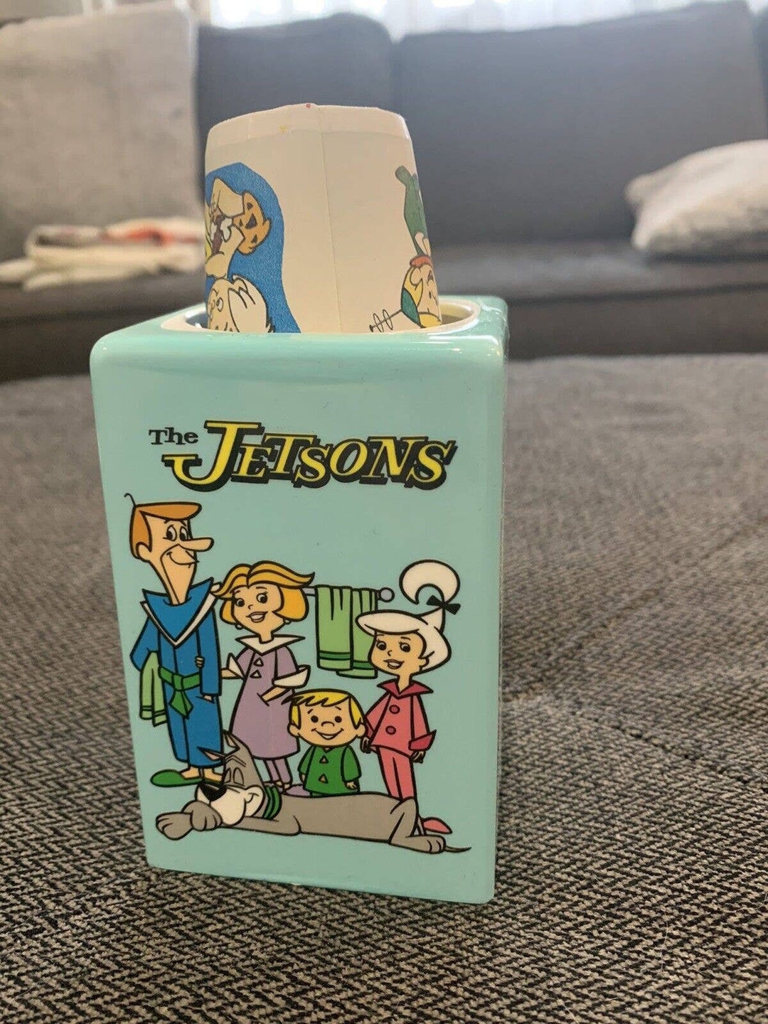 1990 Flintstones and the Jetsons Dixie Popup Paper Cup & - Etsy