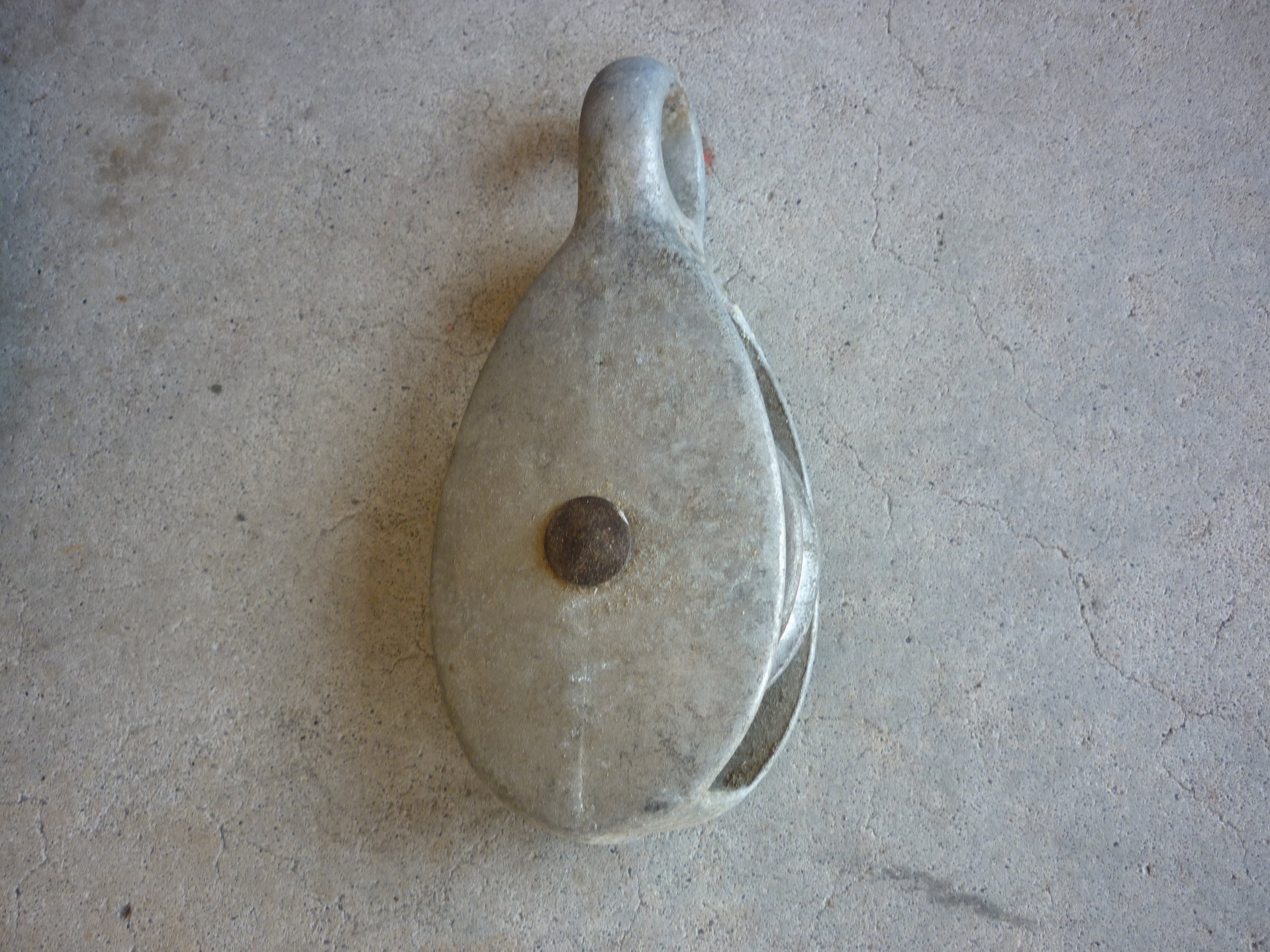 Vintage CW WC Aluminum Rope Sheave Block Pulley Lineman 2 12 Home ...