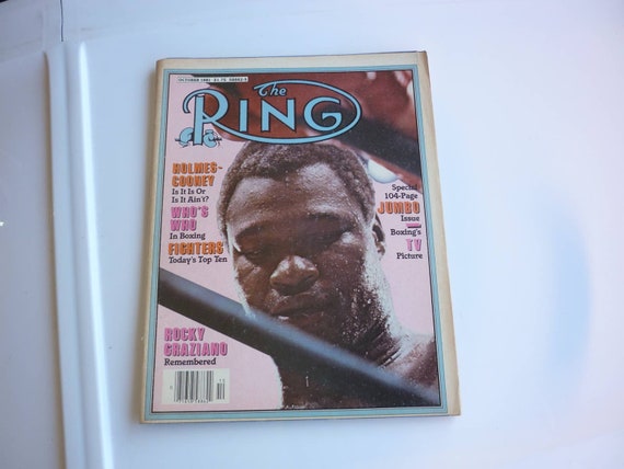 October 1981 the Ring Magazine BOXING Holmes Clooney Rocky | Etsy