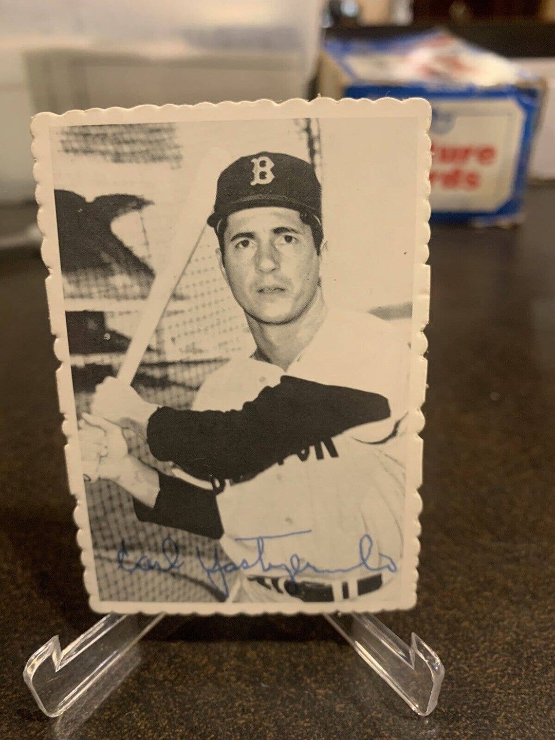 1969 TOPPS Deckle Edge 4 Carl Yastrzemski Boston Red Sox - Etsy