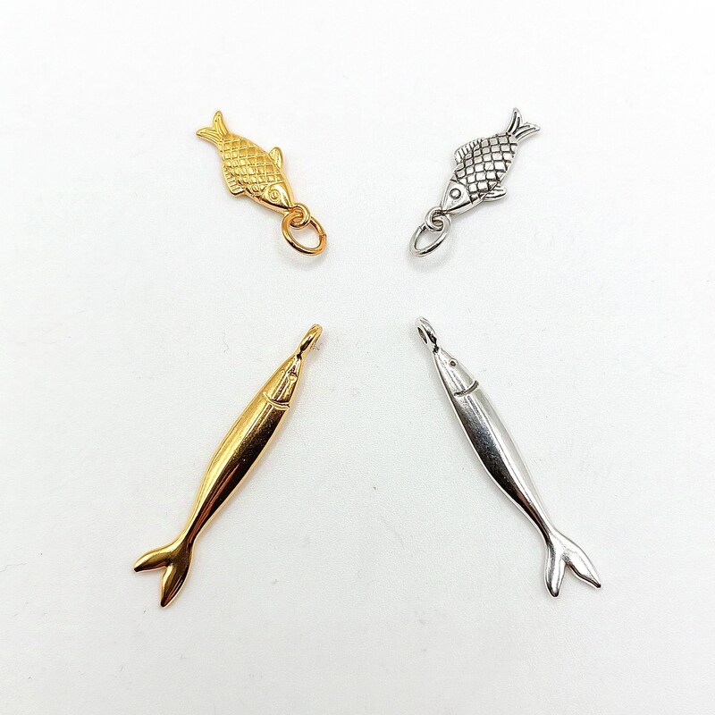 Fish Charm - Etsy