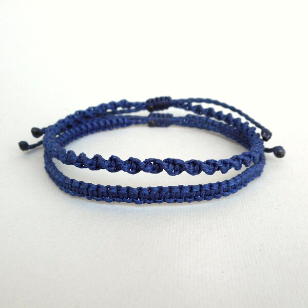 Navy Bracelet - Etsy