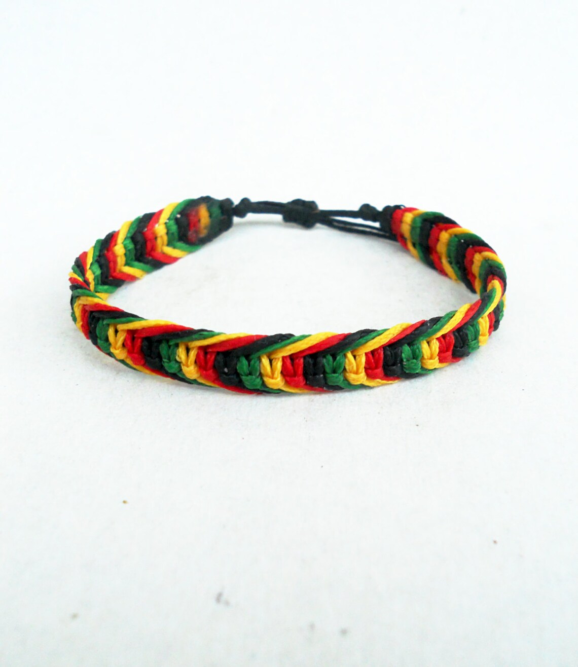 Rasta Bracelet Reggae Bracelet Macrame Bracelet Surf Bracelet - Etsy