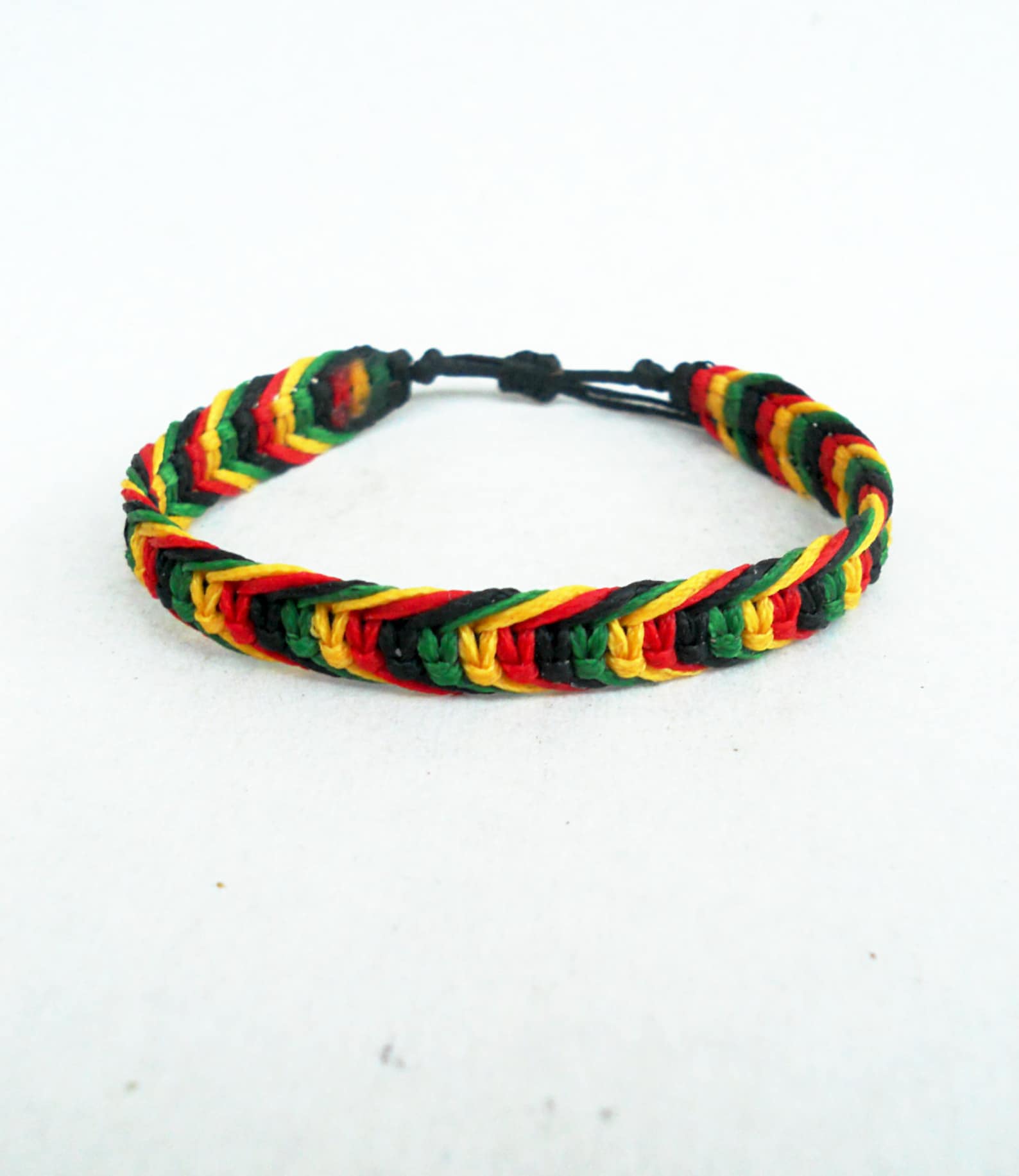 Rasta Bracelet Reggae Bracelet Macrame Bracelet Surf Bracelet Men ...