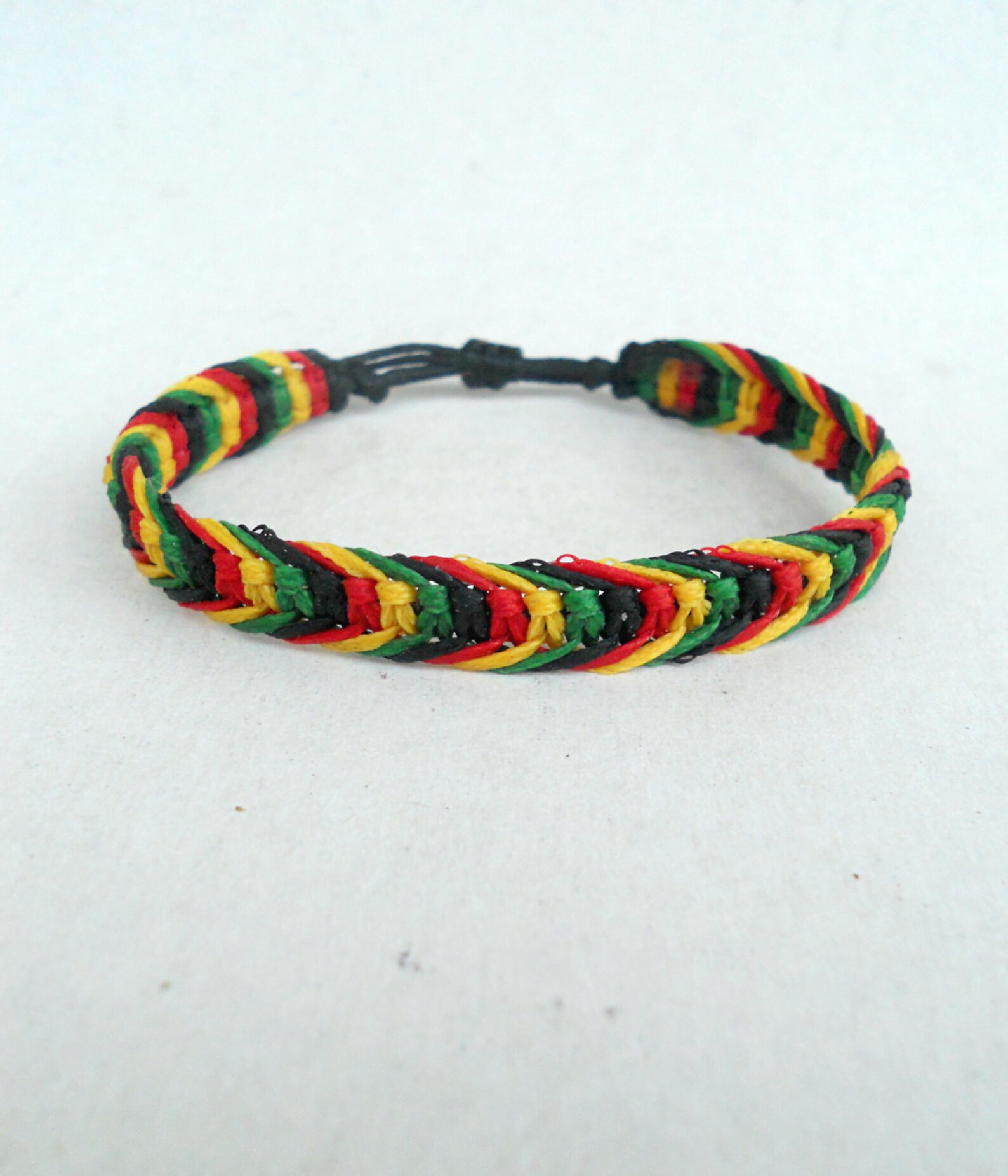 Rasta Bracelet Reggae Bracelet Macrame Bracelet Surf Bracelet Men ...