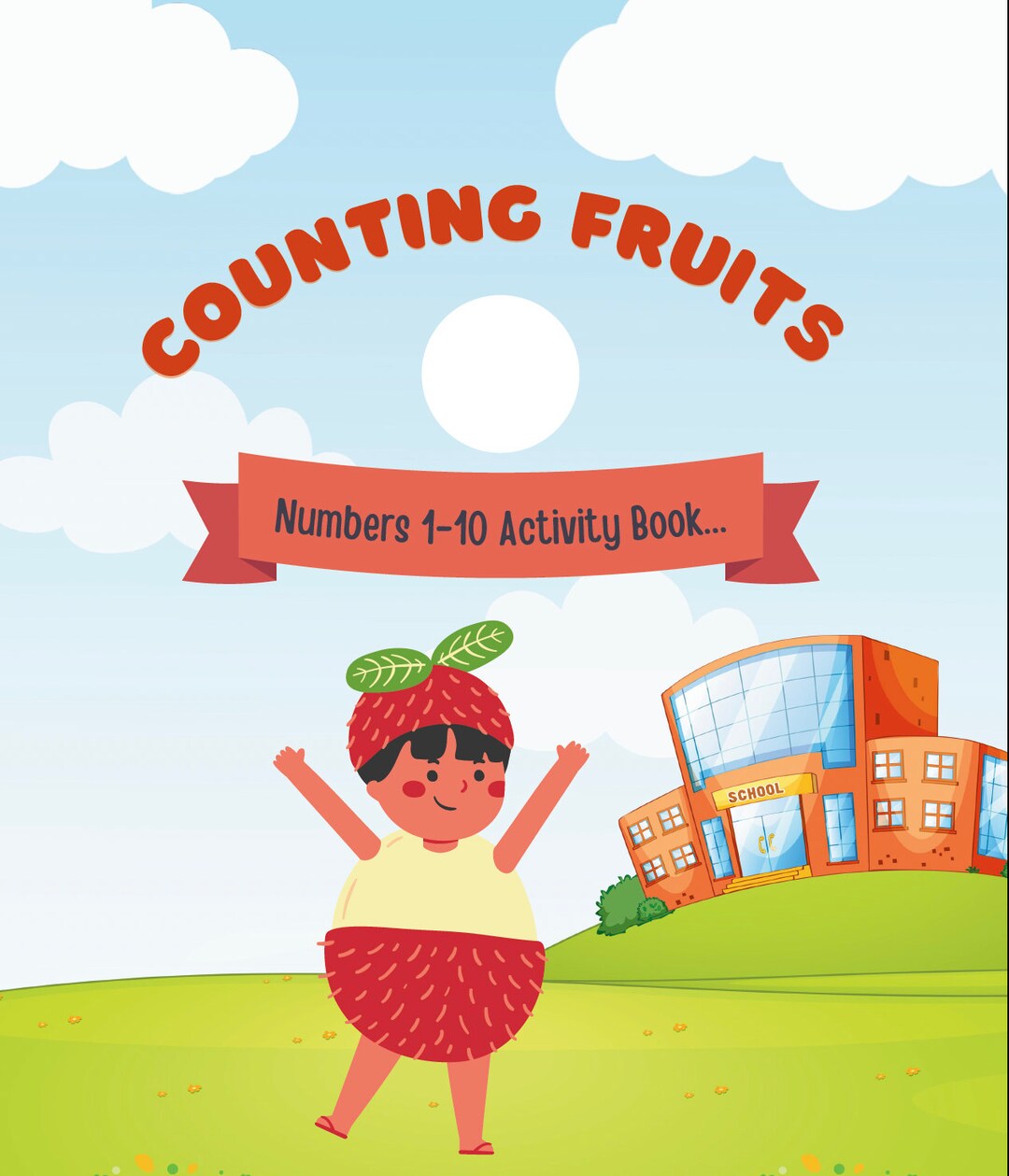 Counting Fruit: Numbers 1-10 Activity Book - Etsy