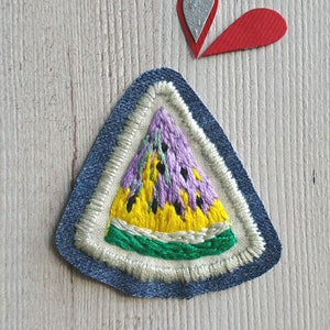Watermelon Patch, Embroidered Patches, Indie Patches, Embroidery ...