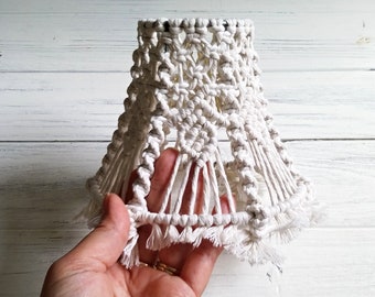 Macrame lamp shade | Etsy