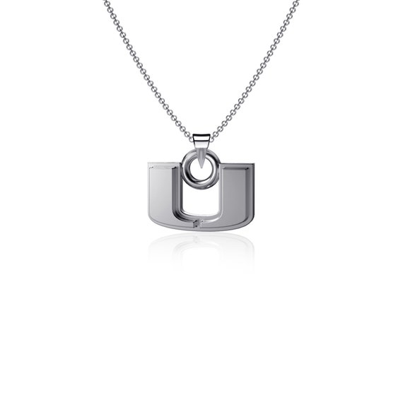 Miami hurricanes necklace charm store