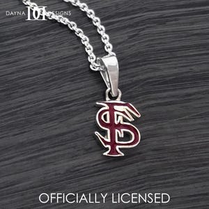 Florida State University Pendant Necklace - Enamel - OFFICIALLY ...