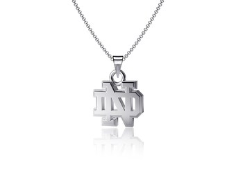 University of Notre Dame Necklace - Etsy