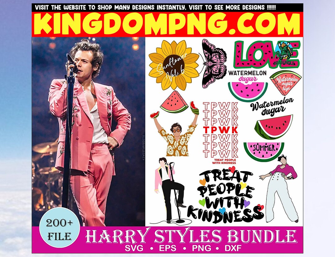 200 Harry Styles Bundle SVG , Harry Styles Cricut Svg , Harry Fine Line ...