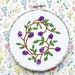 Hand Embroidery PDF Pattern. Blackberry Bramble Digital Download ...