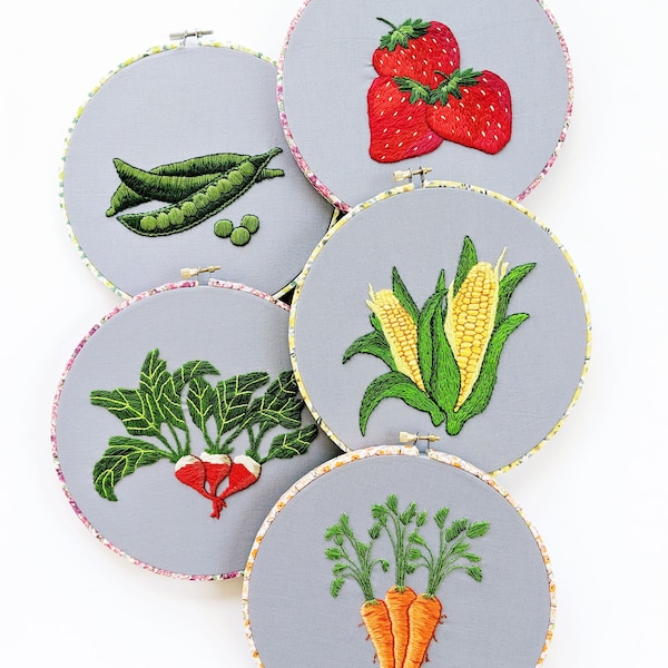 Fruit Embroidery Pattern - Etsy