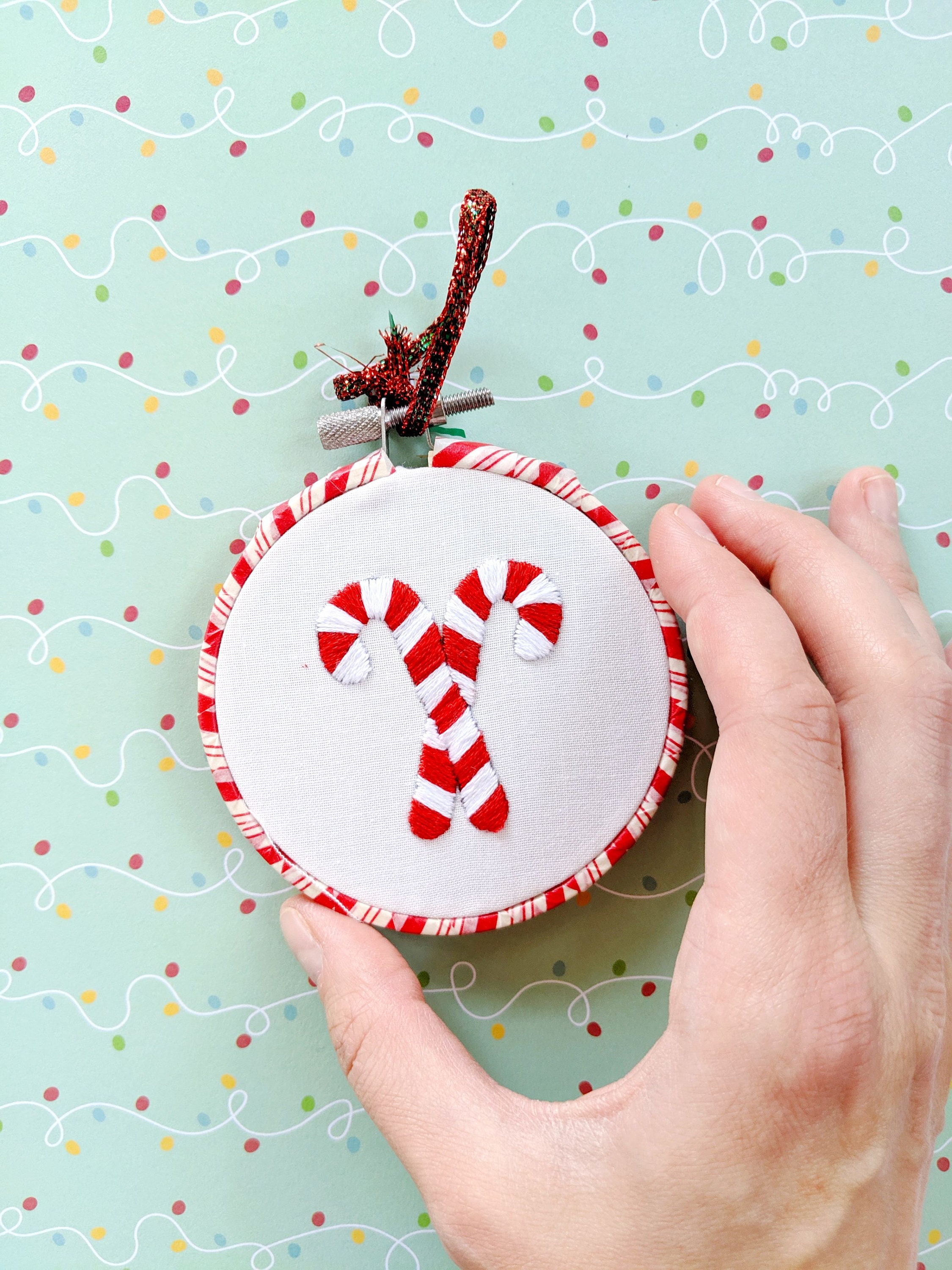 Hand Embroidery PDF Pattern Christmas Ornaments Pattern 2 | Etsy