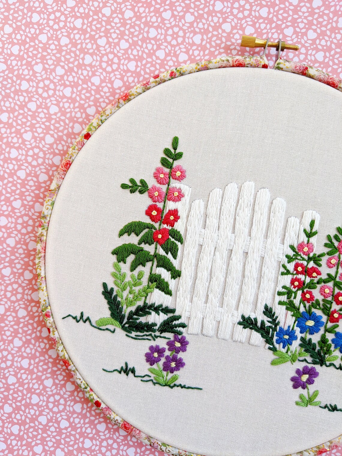 Hand Embroidery PDF Pattern. at the Garden Gate Digital - Etsy