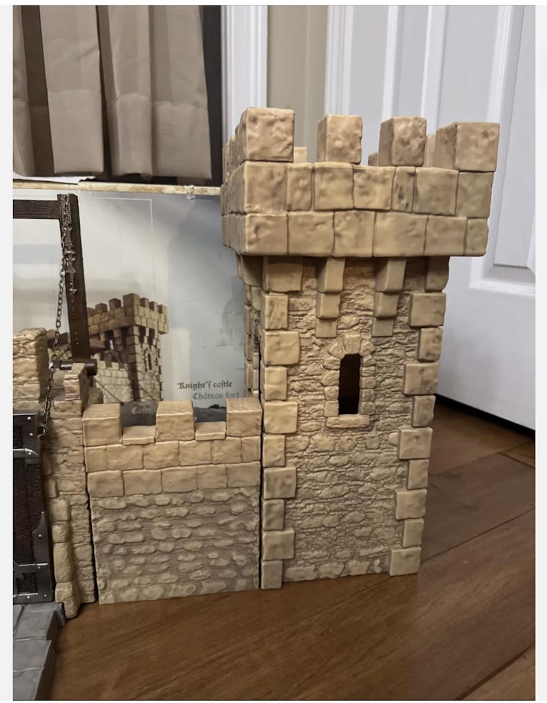 2004 Schleich Ritterburg Knights Castle Chateau Fort #40191 Complete W ...