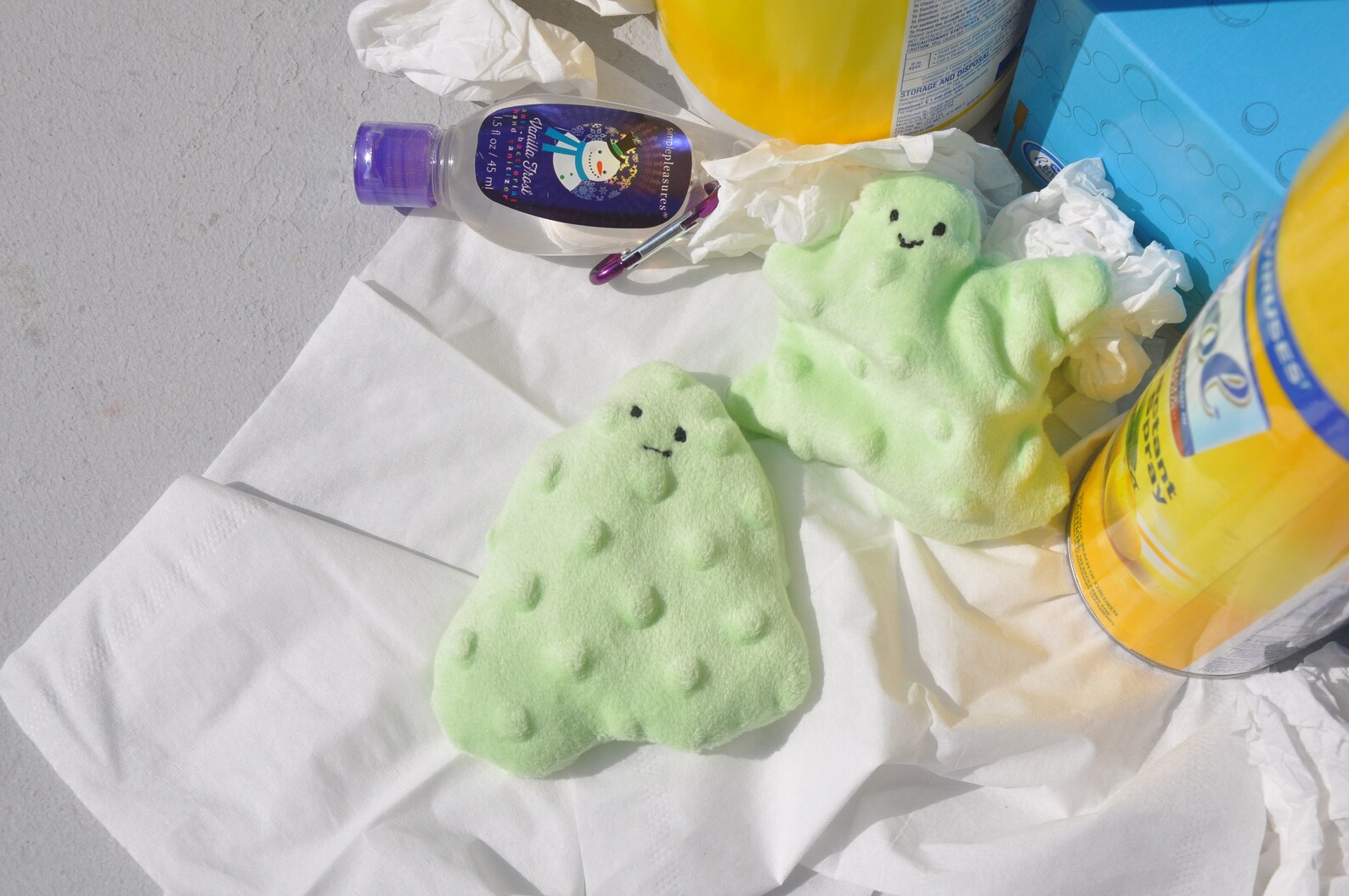Peluche Germ Booger Slime Goo Snot Yucky Monster Gross Virus - Etsy España