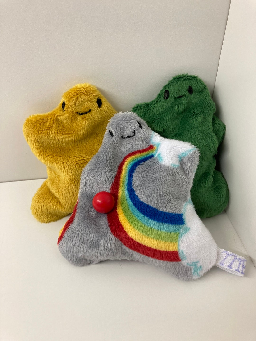 Stimmy Marble Slime, Stim Beanie Slime With One Plastic Marble in ...