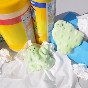 Plush Germ Booger Slime Goo Snot Yucky Monster Gross Virus Stuffed Toy ...