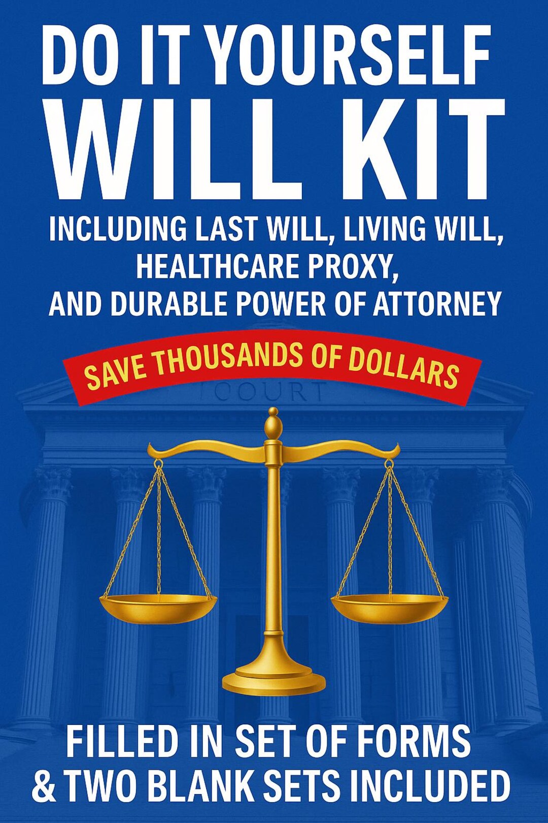 DIY Will Kit, Estate Planning Forms, Last Will, Power of Attorney - Etsy