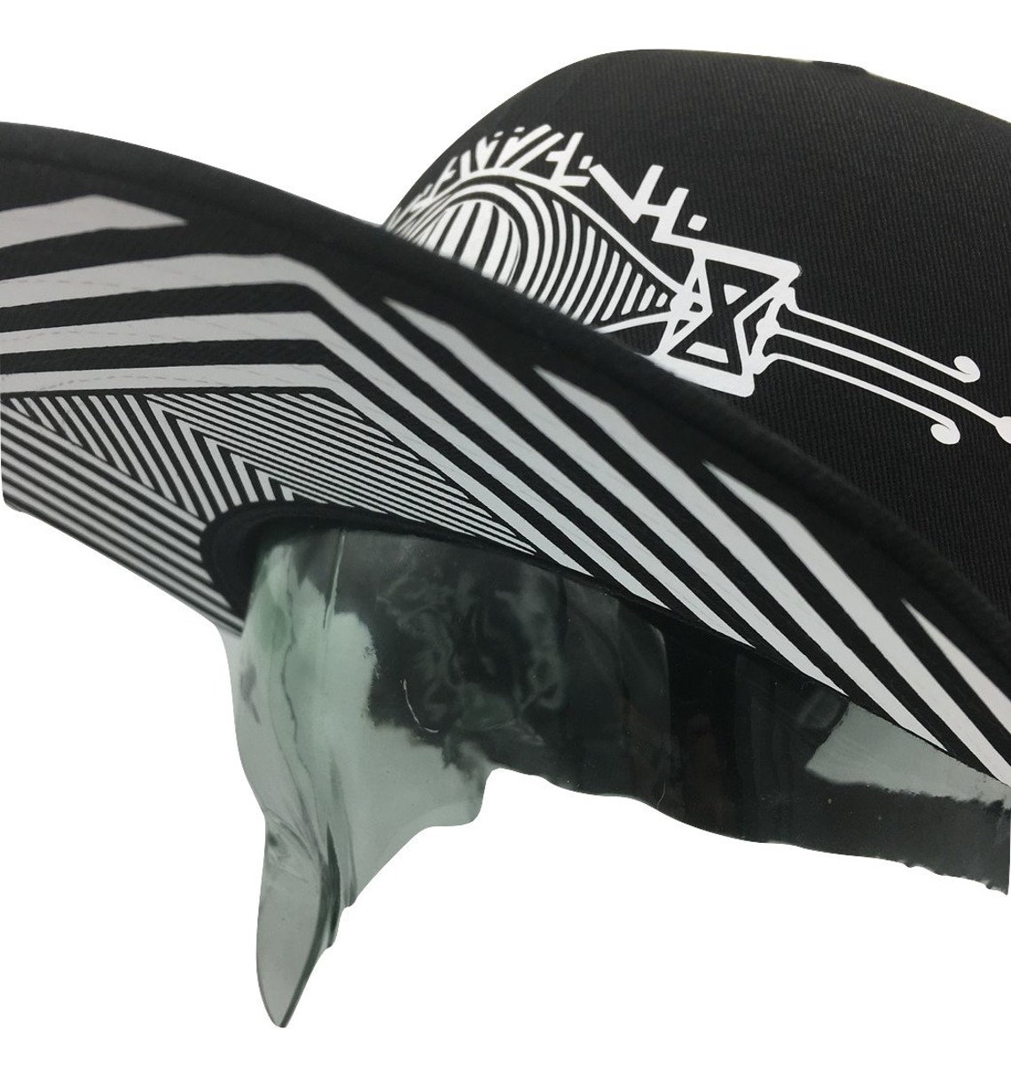 The Optical Eye G Jones Inspired Glow in the Dark Snapback Hat | Etsy