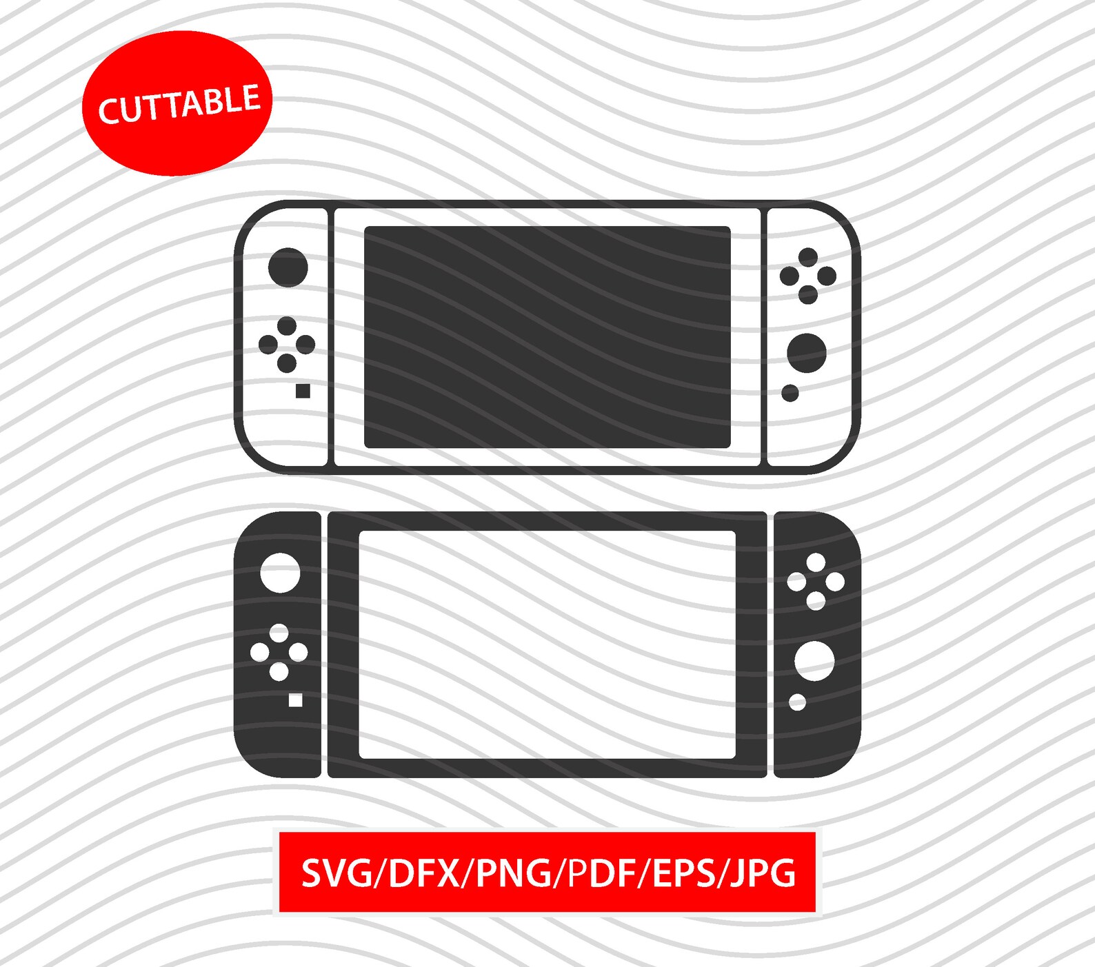 Switch Controller SVG Switch Game Controller Gamer Switch | Etsy