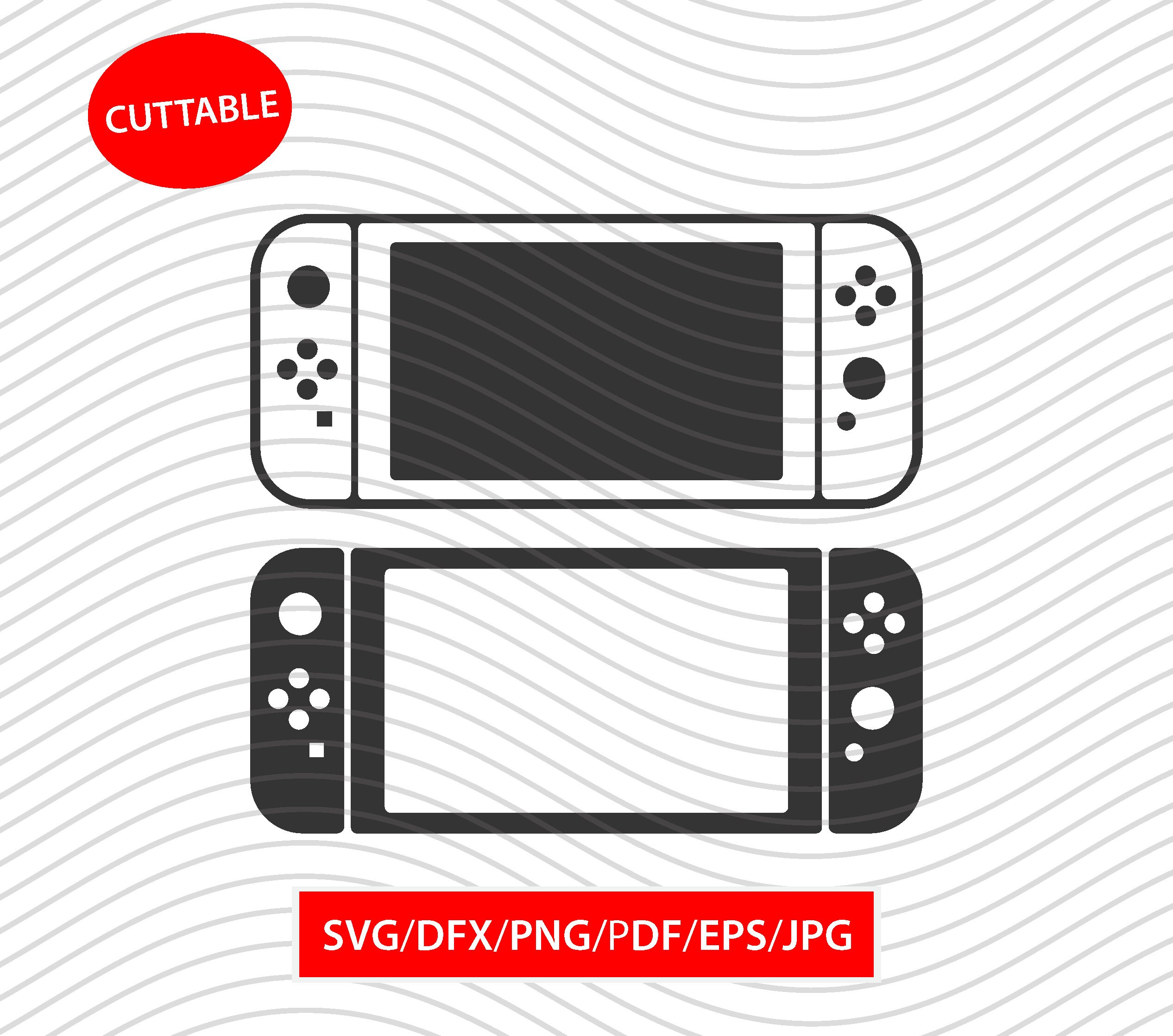 Switch Controller SVG Switch Game Controller Gamer Switch | Etsy