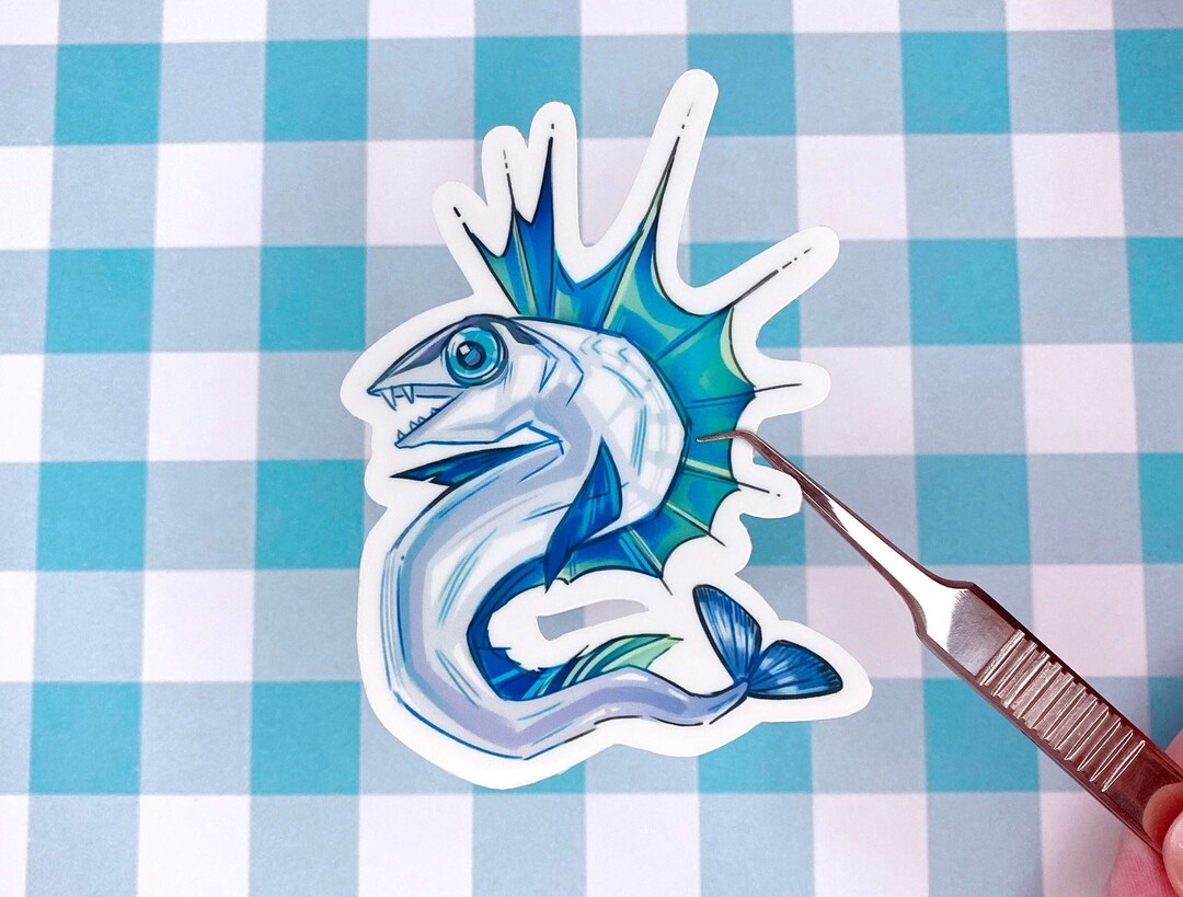 3.5'' Lancetfish Sticker - Etsy