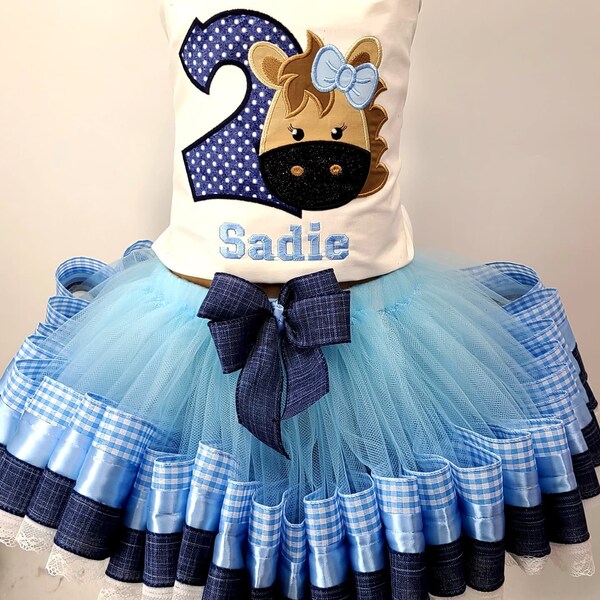 Denim Tutu - Etsy
