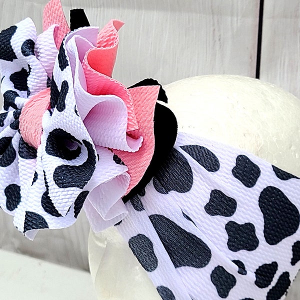 Cow Headband - Etsy