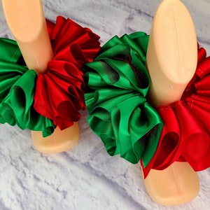 Anklets Red and Green Anklets Christmas Anklets Baby Anklets Girls ...