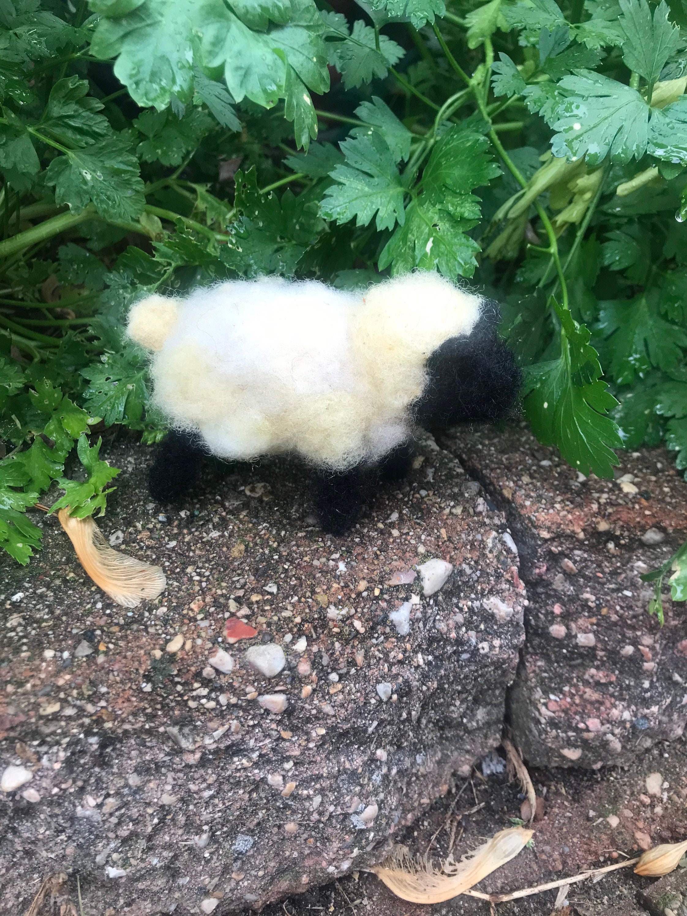 Clun Forest Felted Wool Sheep - Etsy