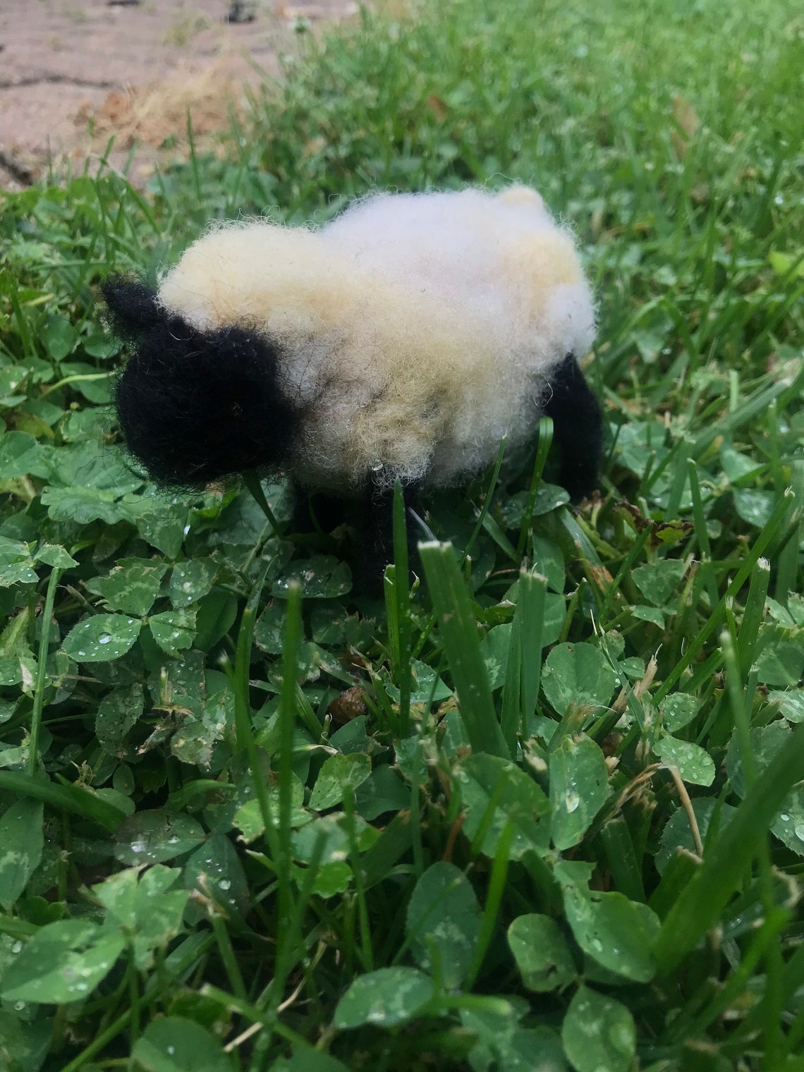 Clun Forest Felted Wool Sheep - Etsy