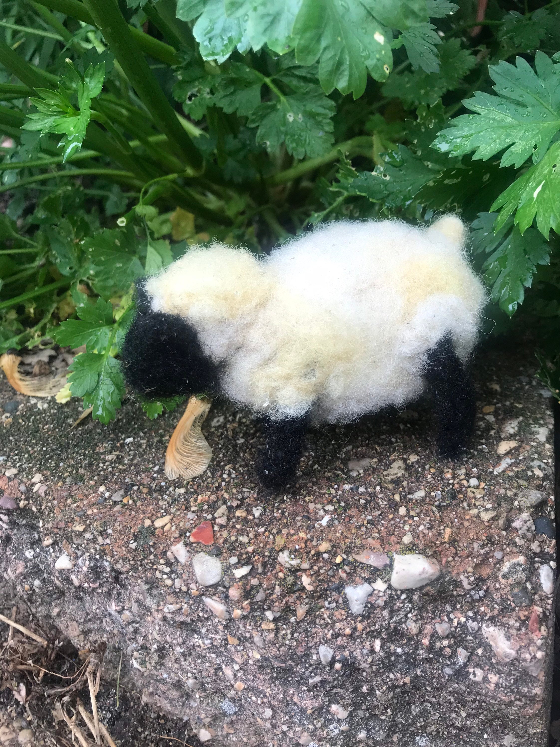 Clun Forest Felted Wool Sheep - Etsy