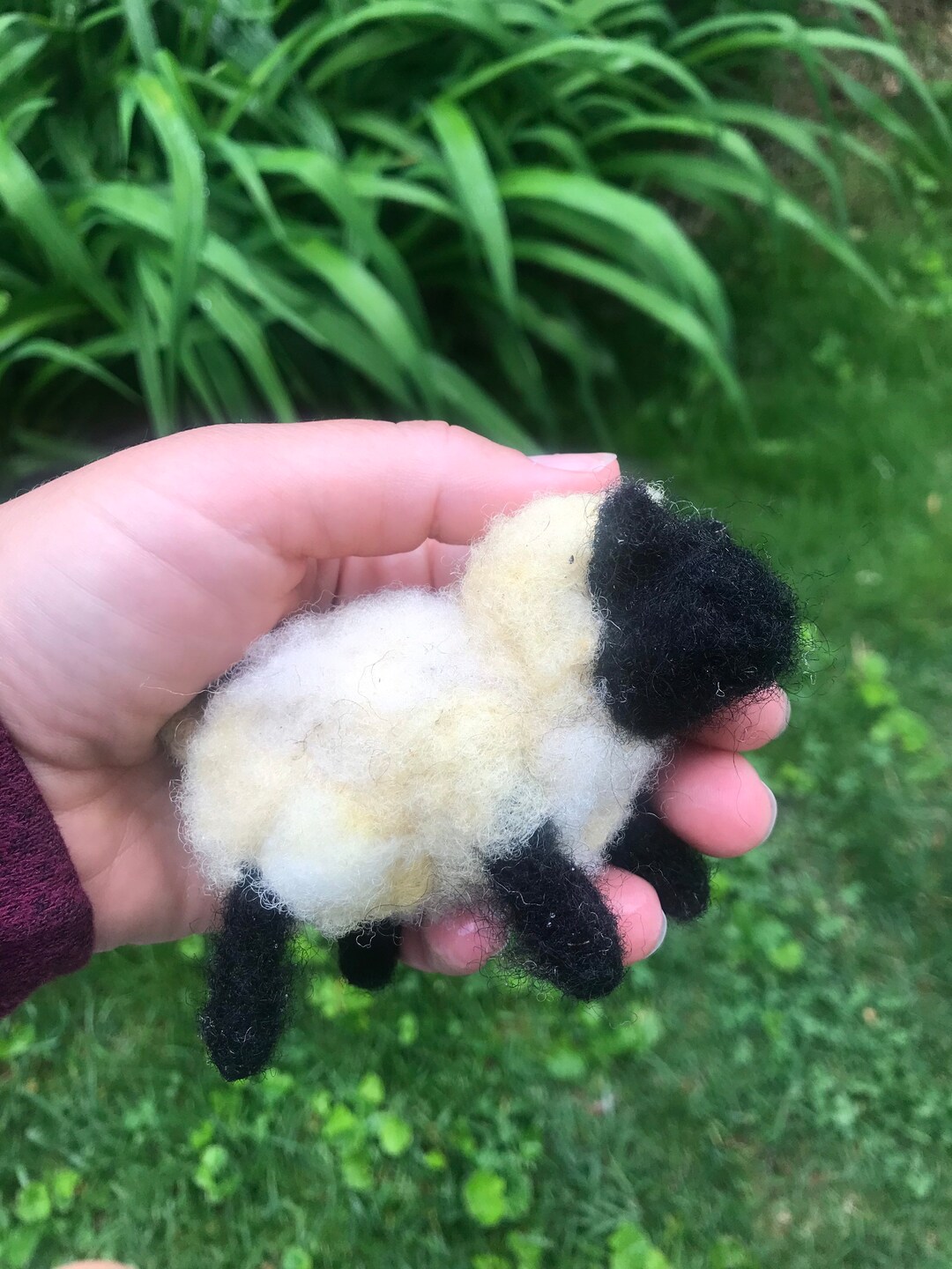 Clun Forest Felted Wool Sheep - Etsy