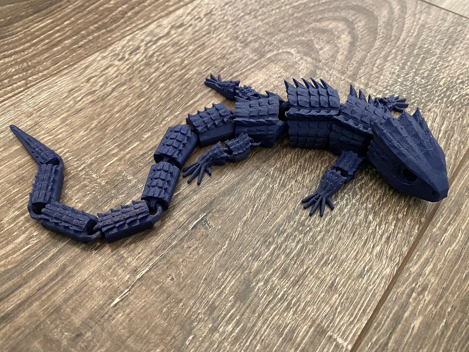 Red-eyed Crocodile Skink Articulated Fidget Toy - Etsy