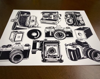 Camera History Sticker Pack | Etsy