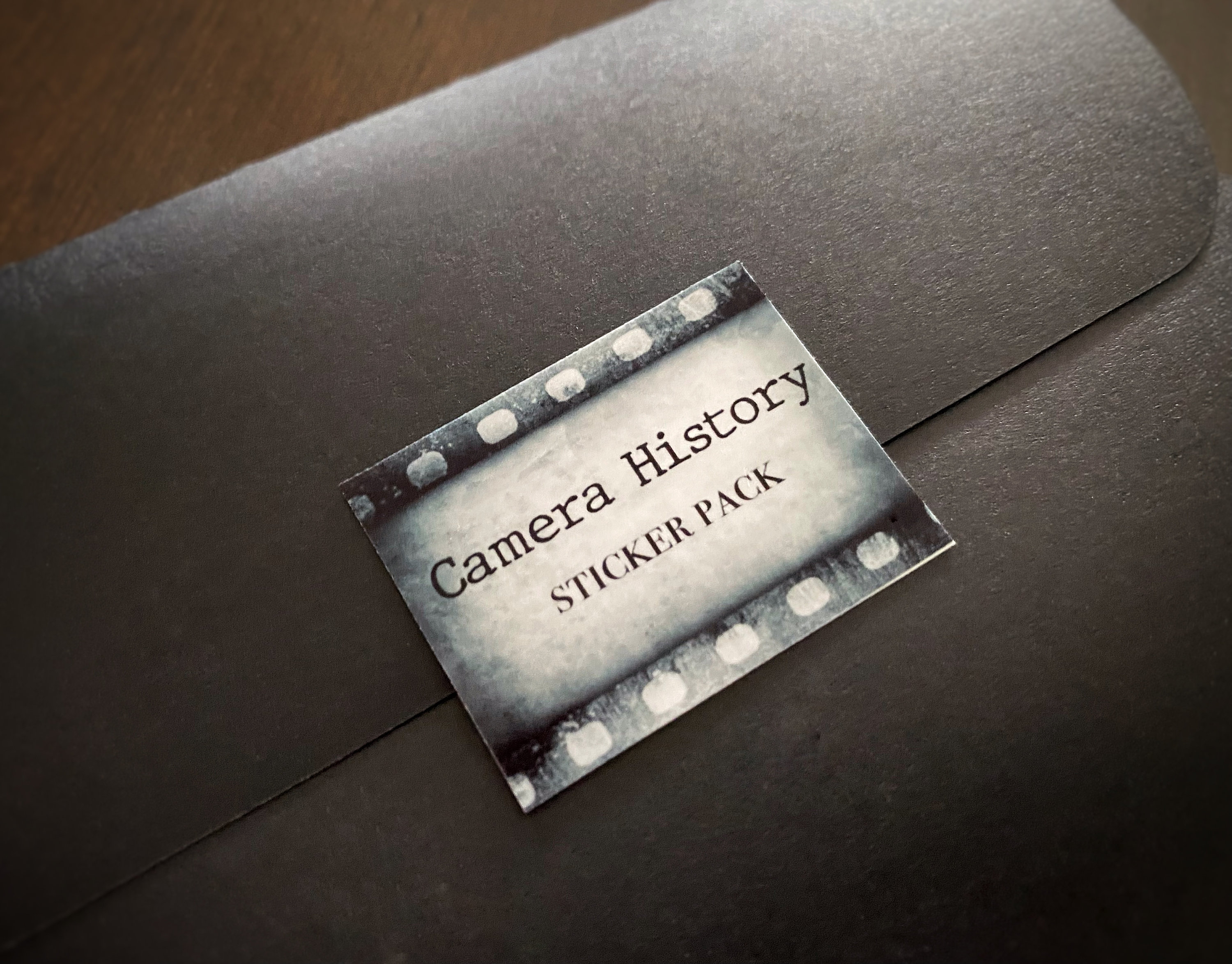 Camera History Sticker Pack | Etsy