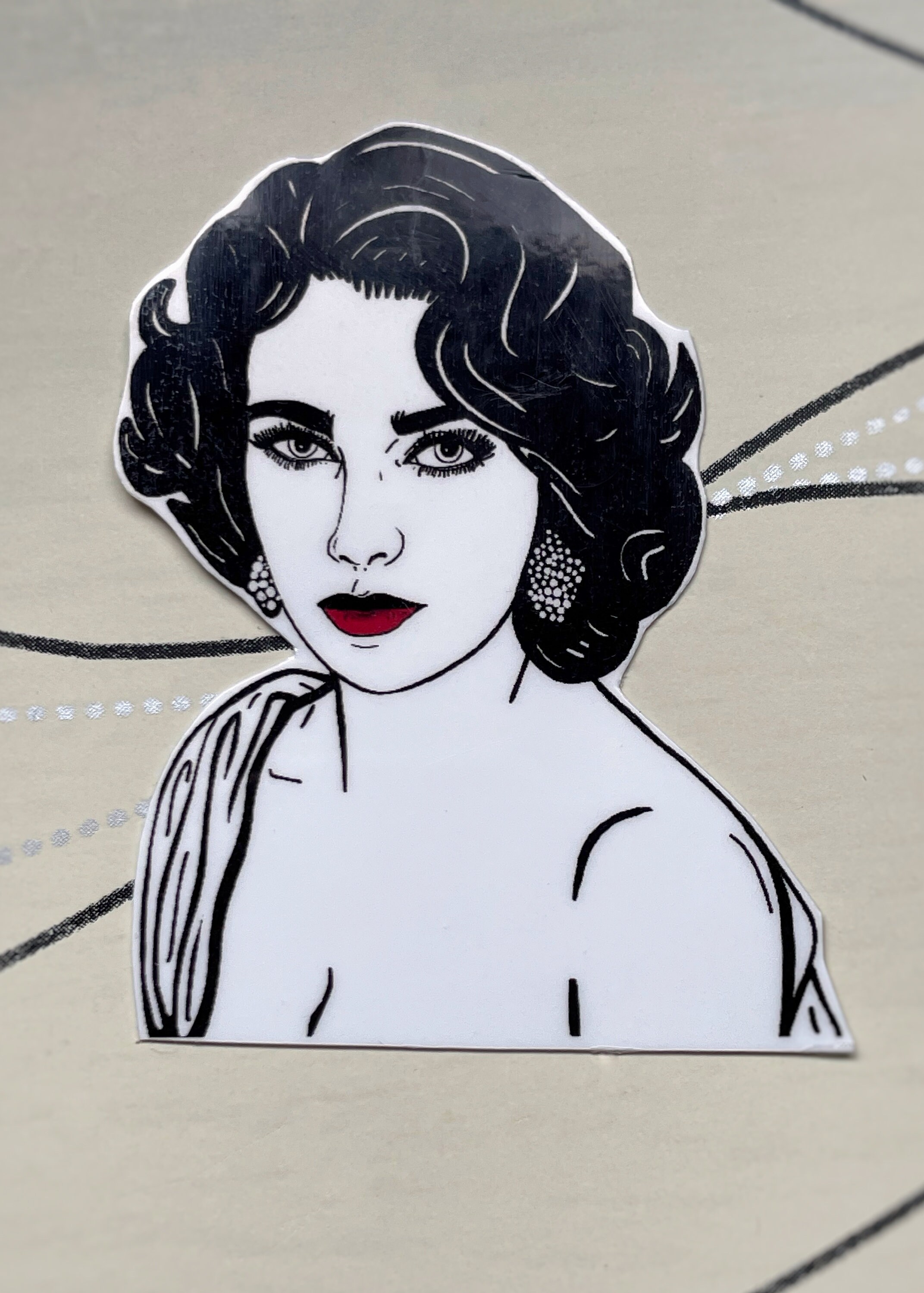 Old Hollywood Sticker Pack - Etsy